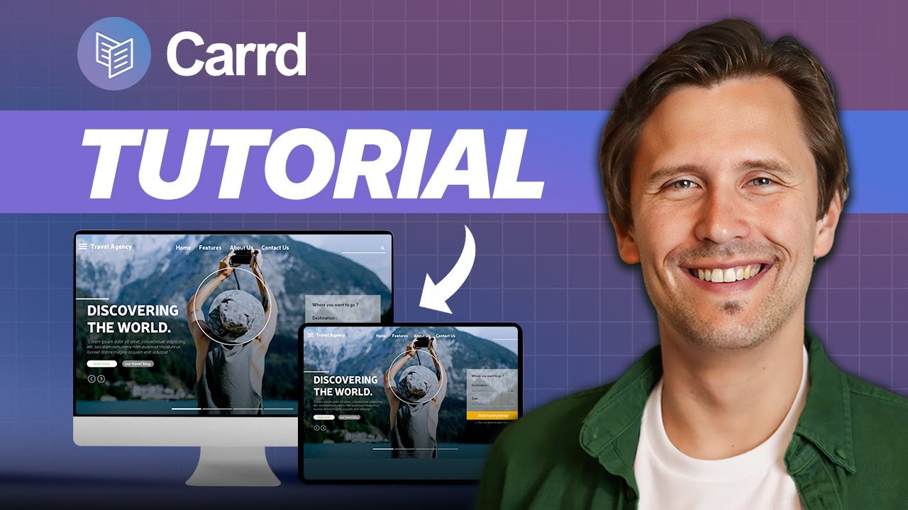 Carrd Tutorial 2025 - How to Build a High-Converting Landing Page (Step-by-Step ...